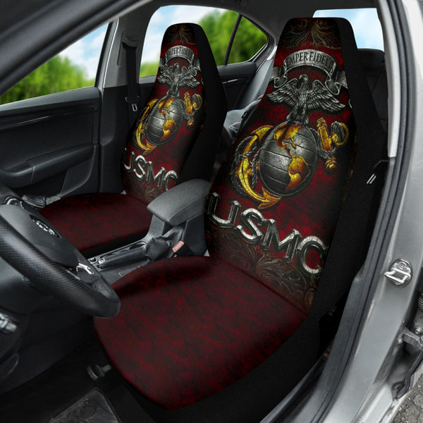 USMC Marine Corps Car Seat Covers - Gloritees