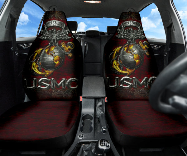 USMC Marine Corps Car Seat Covers - Gloritees