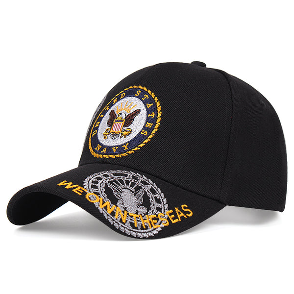 U.S. Navy We Own The Seas Baseball Cap Adjustable - Gloritees